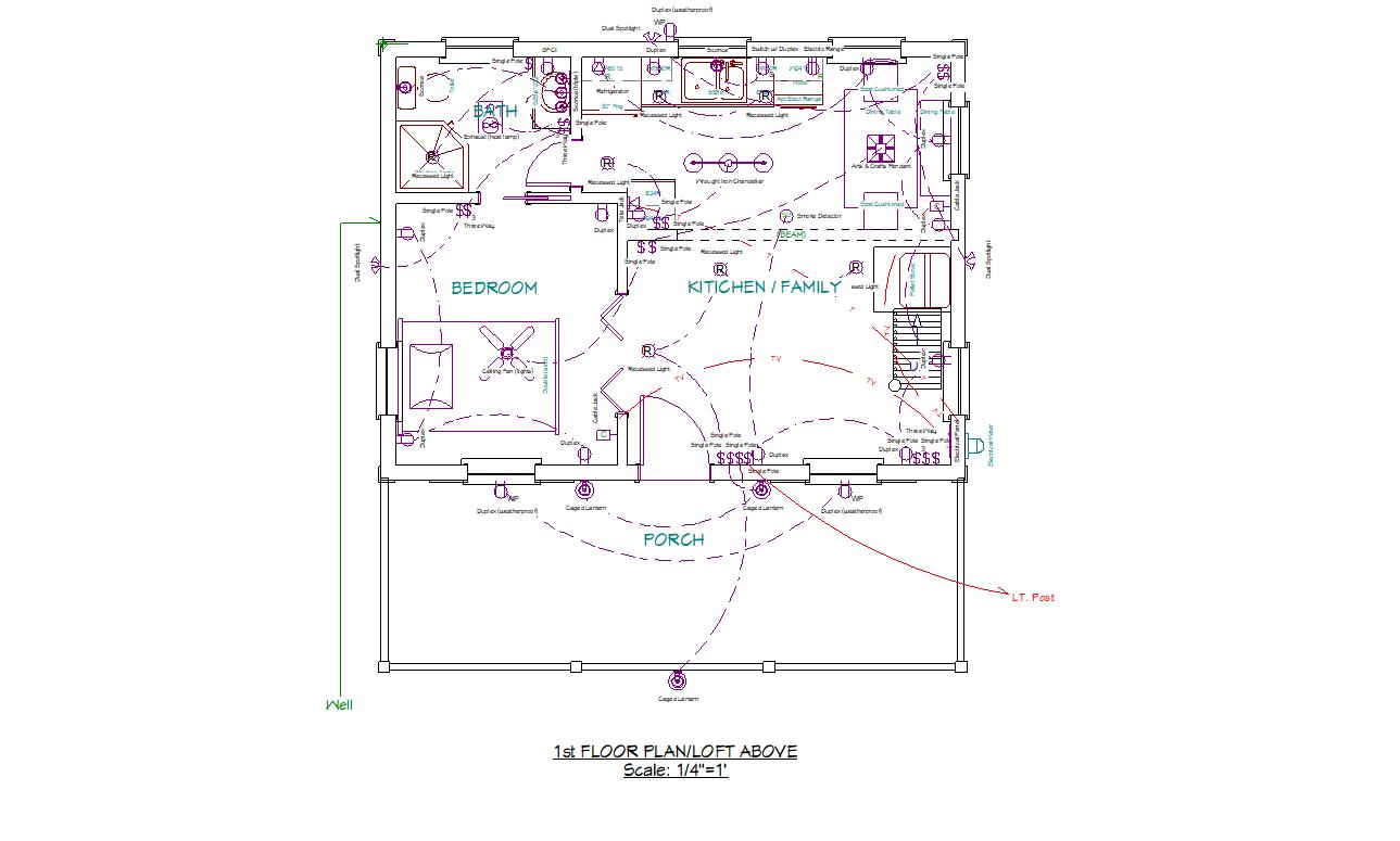 The ADK "Loon" Cabin-18'x24' Plans – Adirondack Cabin Plans